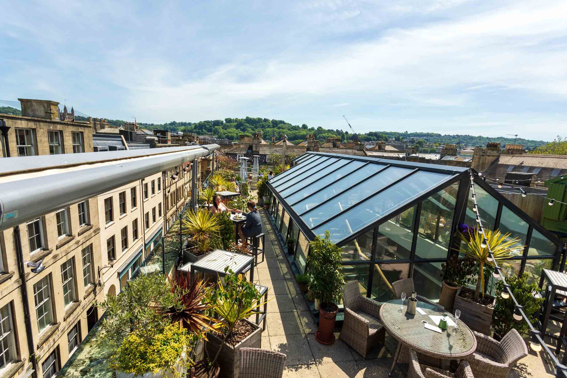 Hall & Woodhouse Bath | Rooftop terrace in Bath